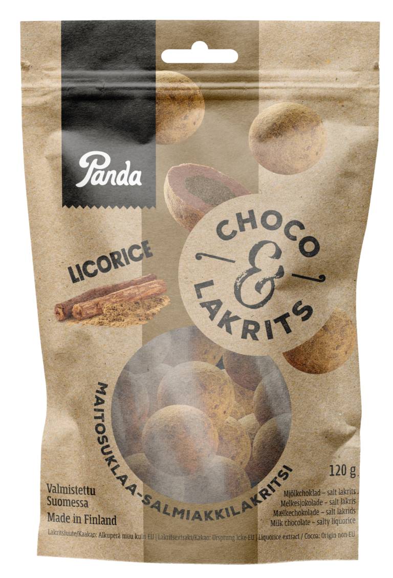 Choco & Lakrits 120 g | Panda™ Licorice
