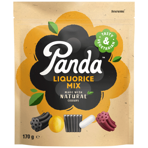 Natural Liquorice Mix 170g | Panda™ Licorice