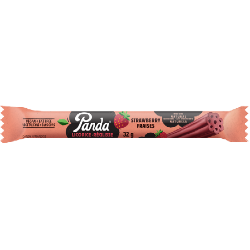 Natural Strawberry Licorice 32g | Panda™ Licorice
